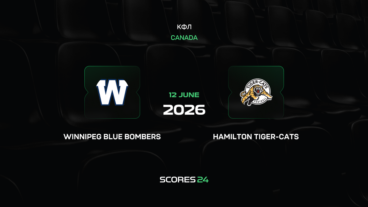 Winnipeg Blue Bombers vs Hamilton Tiger-Cats Result 12/06/2026: Score ...