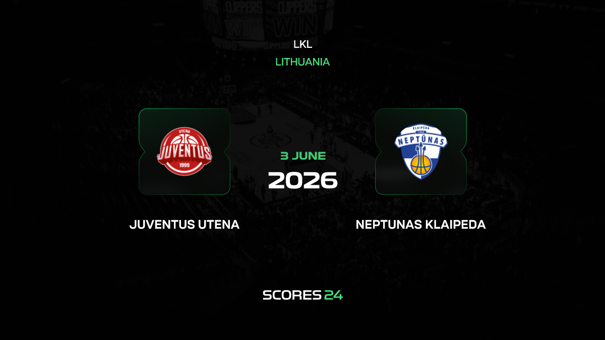 Juventus Utena vs Нептунас Live Stream 3/06/2026, Odds | Basketball