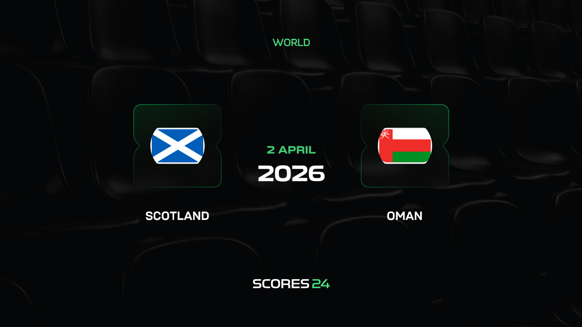 Scotland vs Oman Match today on 2 April 2026
