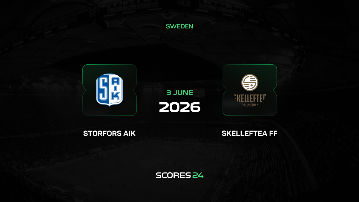 Storfors AIK vs Skellefteaa FF H2H Stats & Results | Head-to-Head