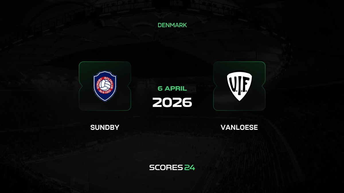 Sundby vs Vanlose Live Stream 6/04/2026, Lineups & Odds