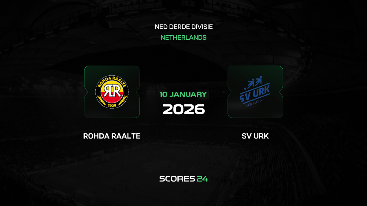 Rohda Raalte vs SV Urk H2H Stats & Results | Head-to-Head