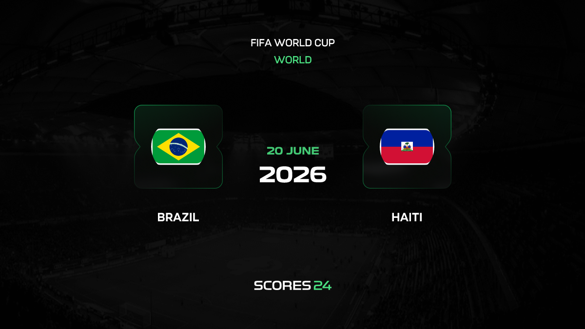 Brazil vs Haiti Prediction 20/06/2026 – Odds, Tips & Analysis - Football