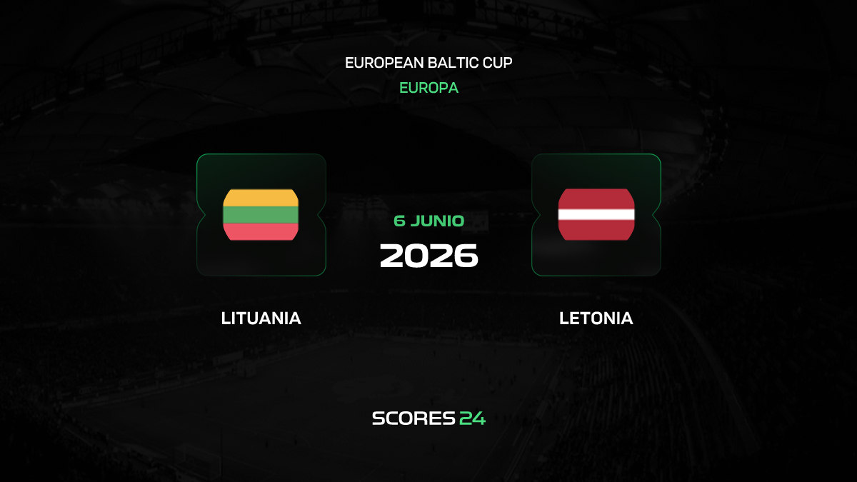 Lithuania vs Latvia Resultado del Partido para 6 junio 2026