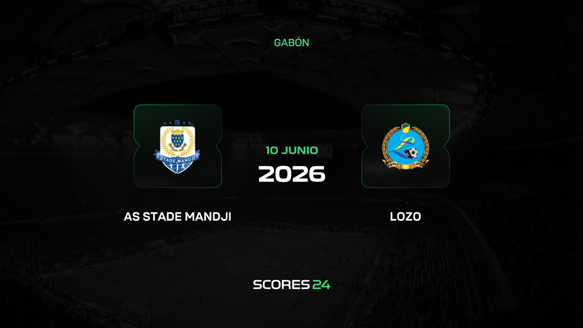 AS Stade Mandji vs Lozo Partido el 10 junio 2026