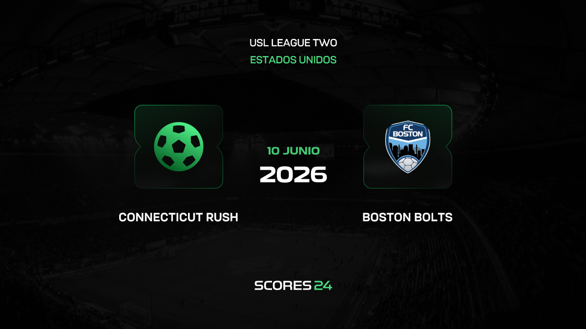 Connecticut Rush vs Boston Bolts H2H y Estadísticas de Equipo para 10 ...