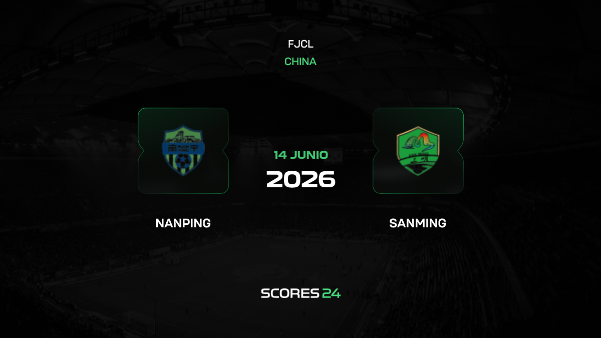 Nanping Team vs Sanming Team H2H y Estadísticas de Equipo para 13 junio ...