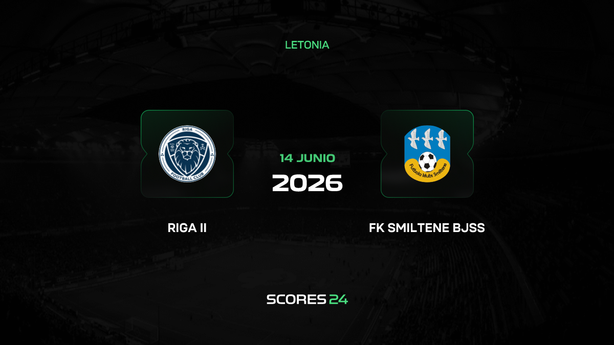 Riga vs FK Smiltene BJSS H2H y Estadísticas de Equipo para 14 junio ...