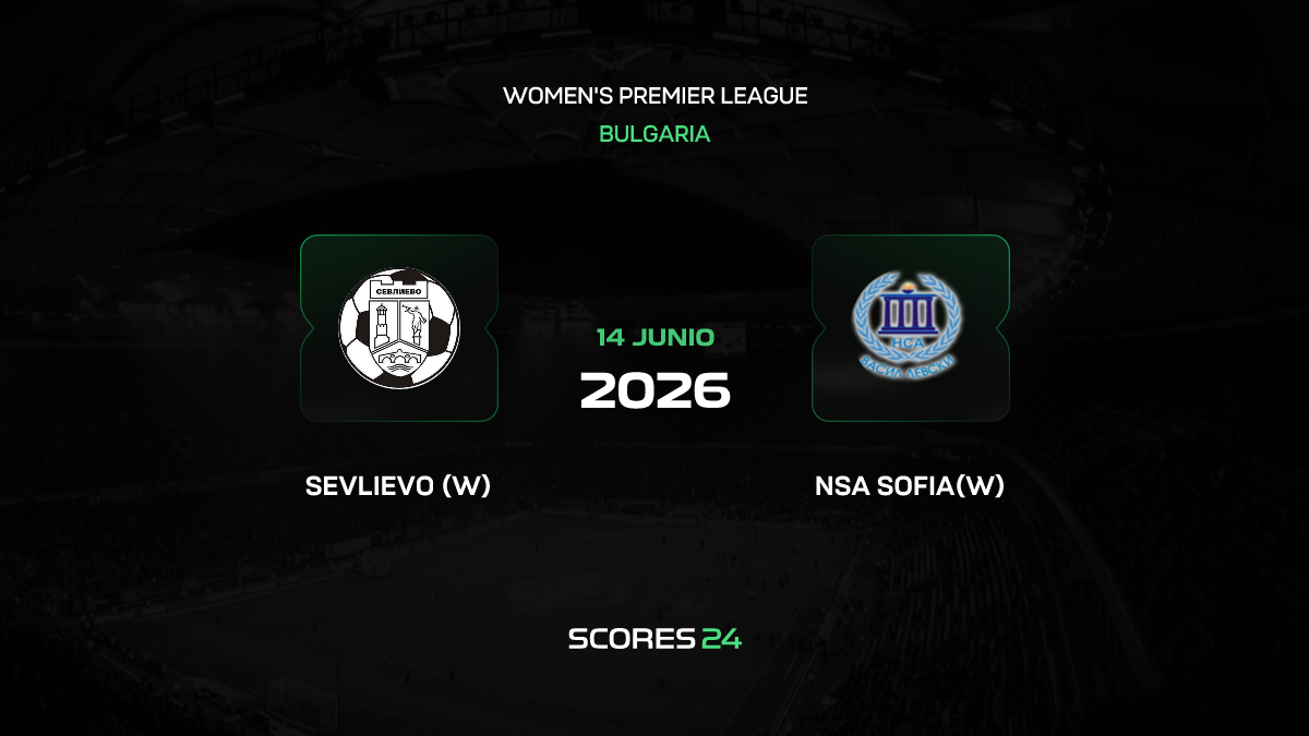 Sevlievo(w) vs Nsa Sofia H2H y Estadísticas de Equipo para 14 junio ...