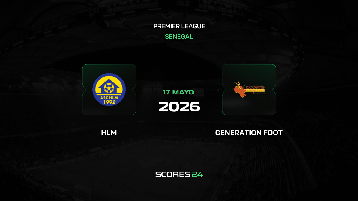 HLM vs Generation Foot Partido el 16 mayo 2026