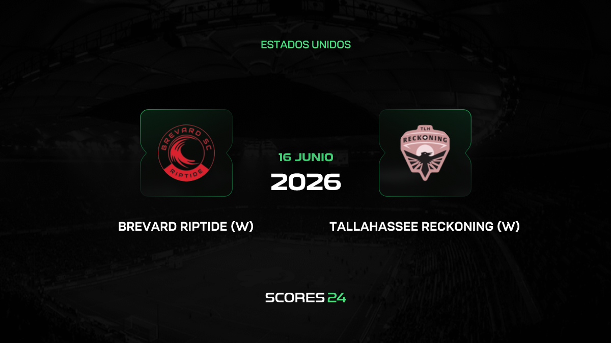 Brevard Riptide (W) vs Tallahassee Reckoning (W) H2H y Estadísticas de ...