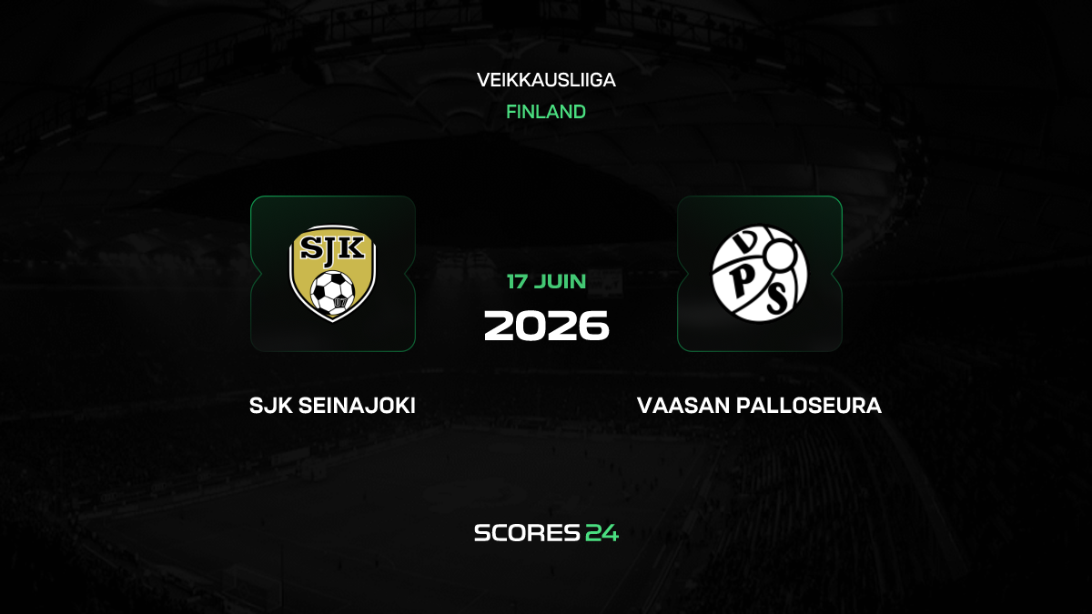Seinajoen vs Vaasa Pronostic 17/06/2026 – Cotes, Conseils & Analyse