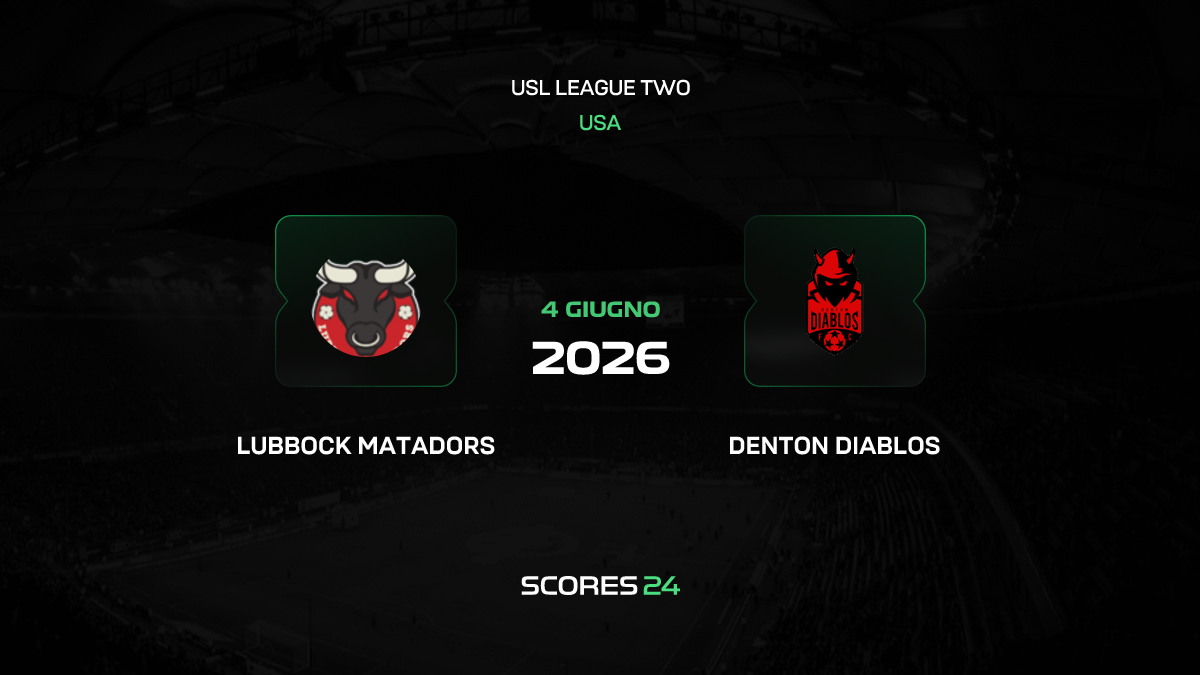 Lubbock Matadors vs Denton Diablos Streaming Live 4/06/2026, Formazioni ...