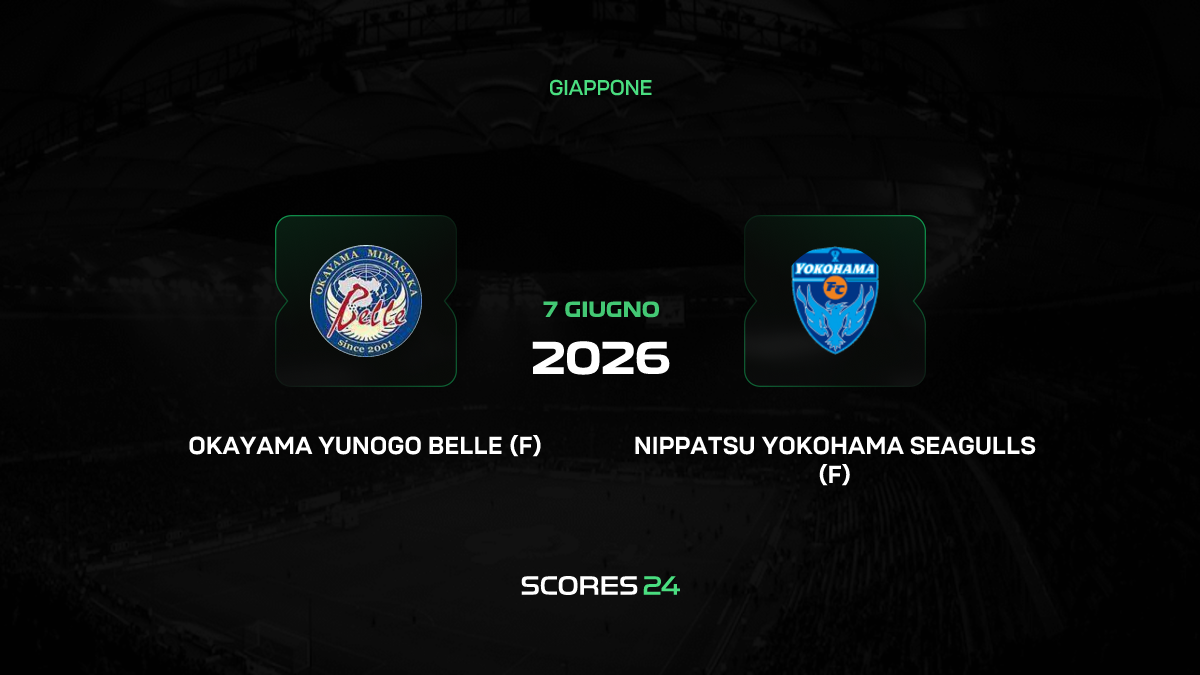 Okayama Yunogo Belle (F) vs Yokohama Streaming Live 7/06/2026 ...