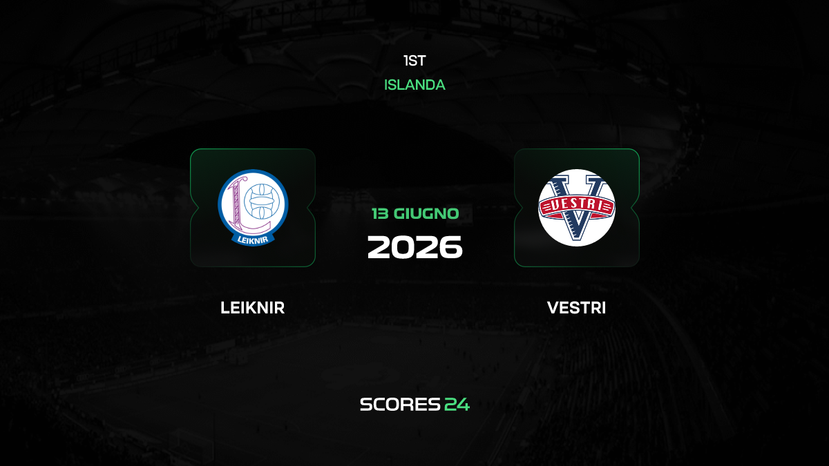 Leiknir vs Vestri Risultato, Gol & Statistiche del Match