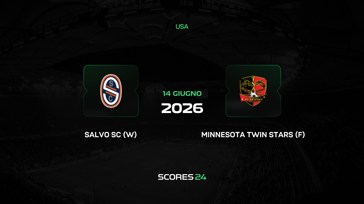 Salvo Sc(w) vs Minnesota Twin Stars (F) Risultato, Gol & Statistiche ...