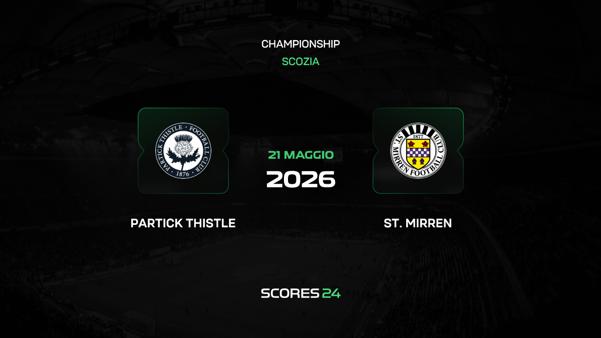 Partick Thistle vs St Mirren Pronostici 21/05/2026 – Quote, Consigli ...