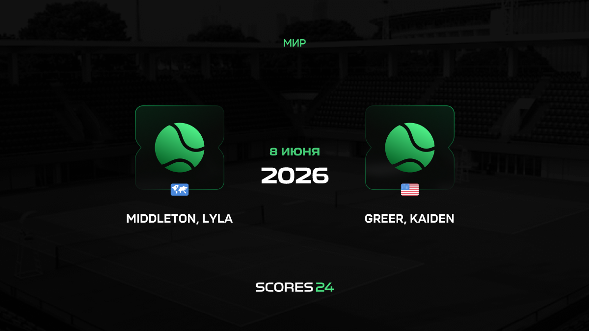 Middleton, Lyla - Greer, Kaiden сегодня 8 июня 2026